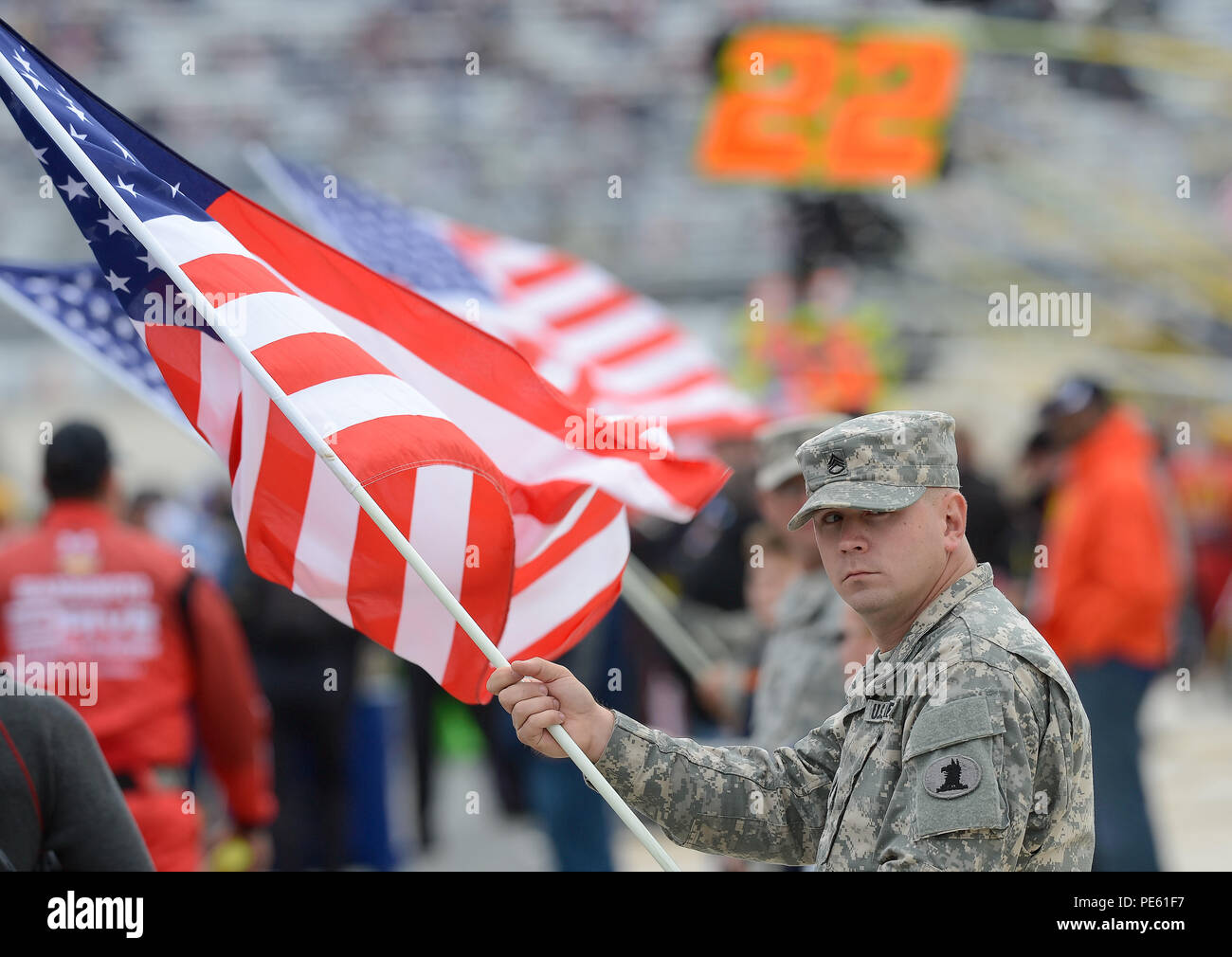 Nascar flags hi-res stock photography and images - Alamy