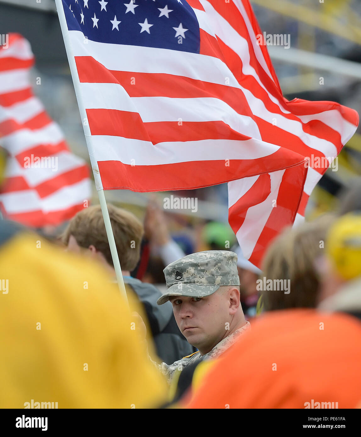 Nascar flags hi-res stock photography and images - Alamy