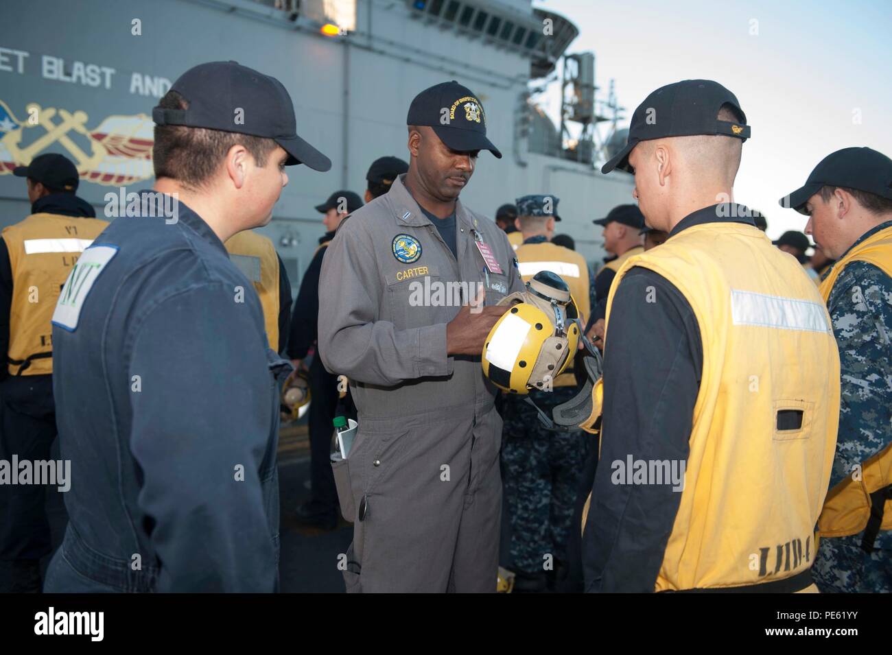 Inspector conducts board inspection hi-res stock photography and images ...
