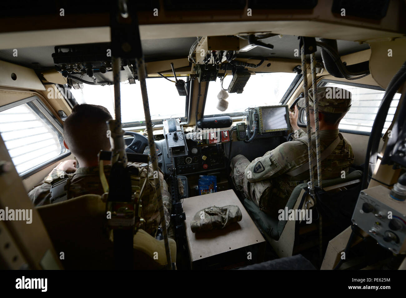U.S. Army Sgt. Jacob Fry, Train, Advise, Assist Command – Air (TAAC-Air) Guardian Angel team ...