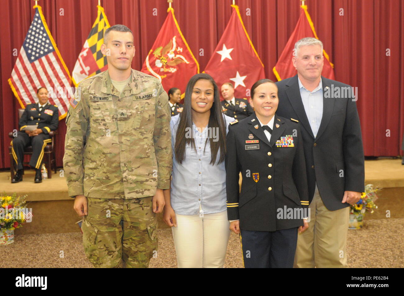 Nine warrant officers from Warrant Officer Candidate School class 15 ...
