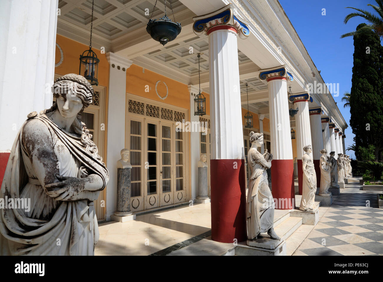 Achilleion Corfu High Resolution Stock Photography and Images - Alamy