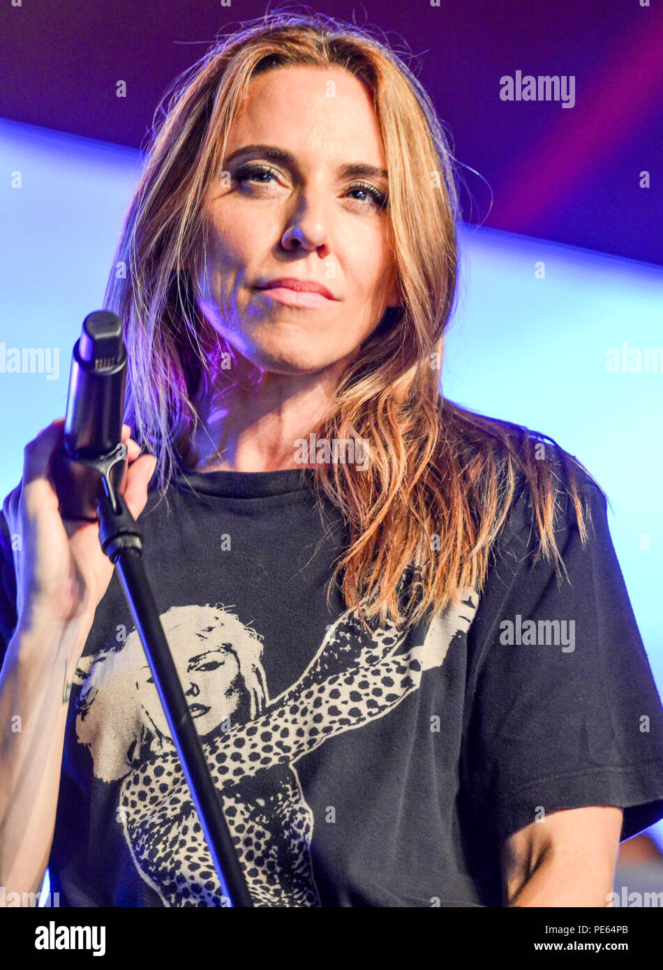 Eastnor Castle, Herefordshire, UK. 12th Aug 2018. Melanie C plays ...