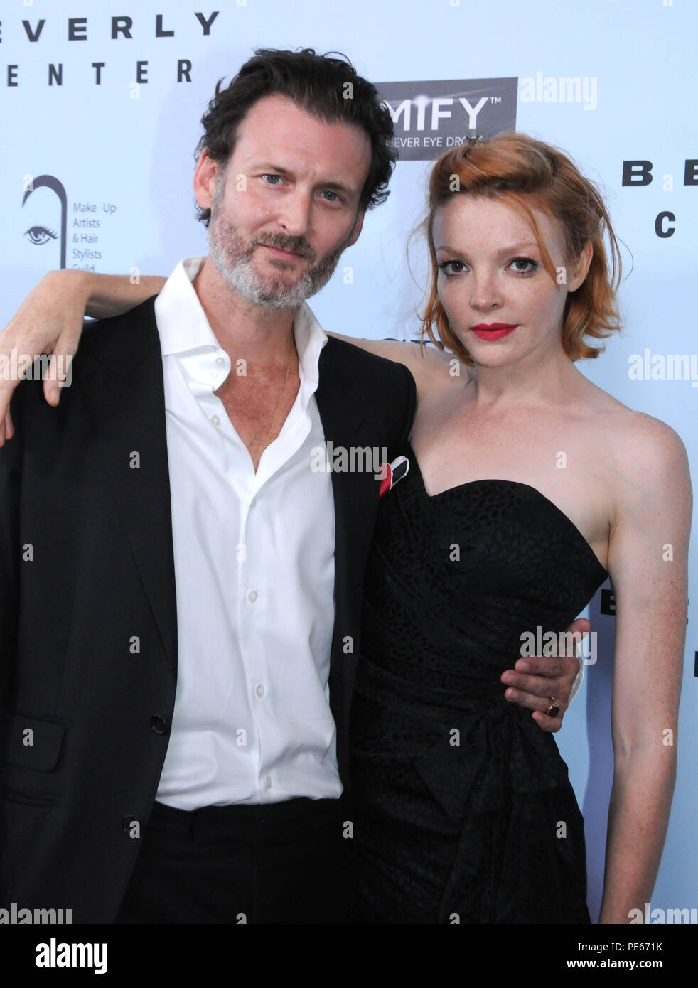 Los Angeles, USA. 12th Aug 2018. (L-R) Actor George Griffith and ...