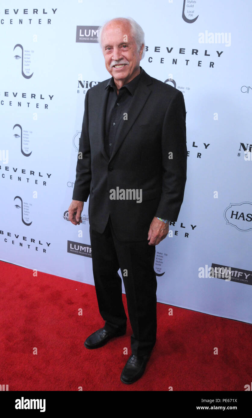 Los Angeles, USA. 12th Aug 2018. Make-up Artist Leonard Engelman ...