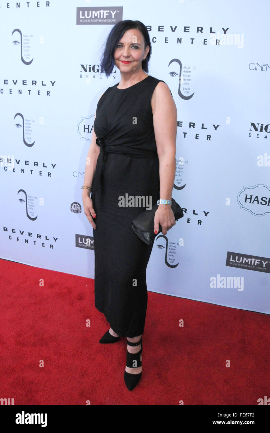 Los Angeles, USA. 12th Aug 2018. Make-up Artist Zoe Hay attends ...