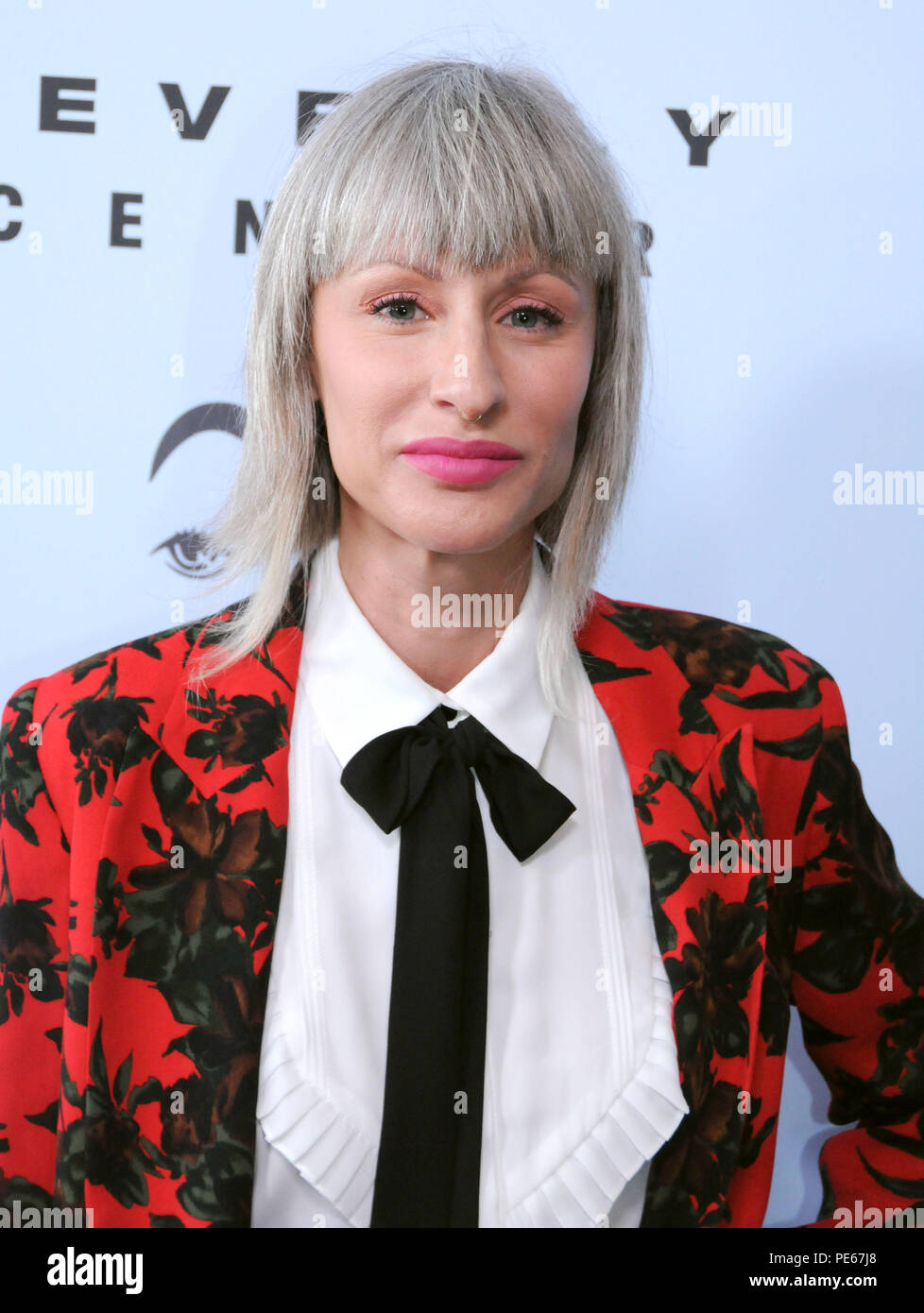 Los Angeles, USA. 12th Aug 2018. Make-up Artist Rachel Hoke attends ...