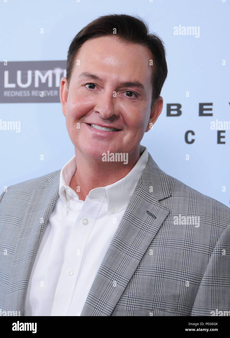 Los Angeles, USA. 12th Aug 2018. Make-up Artist David Williams attends ...