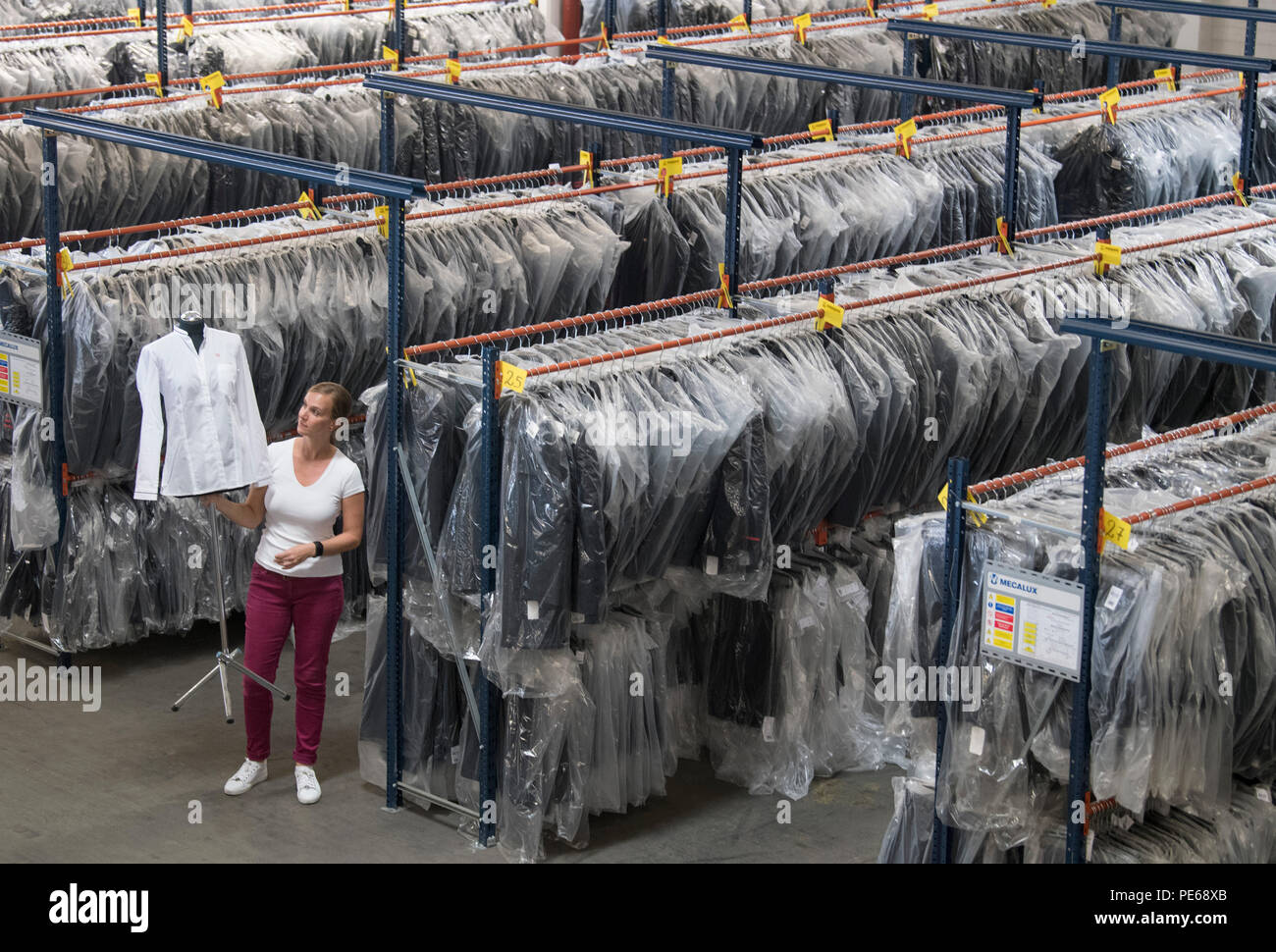 09 August 2018, Germany, Frankfurt/Main: Bettina Melzer, who is ...