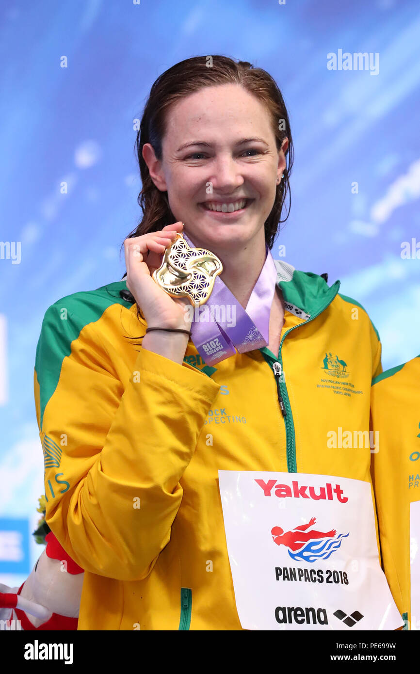 Tokyo, Japan. 12th Aug, 2018. Cate Campbell (AUS) Swimming : 2018 Pan ...