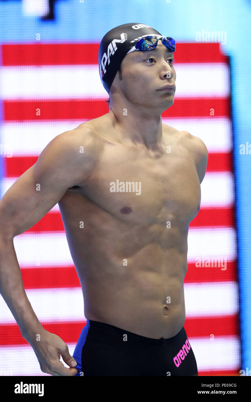 Tokyo, Japan. 12th Aug, 2018. Ryosuke Irie (JPN) Swimming : 2018 Pan ...