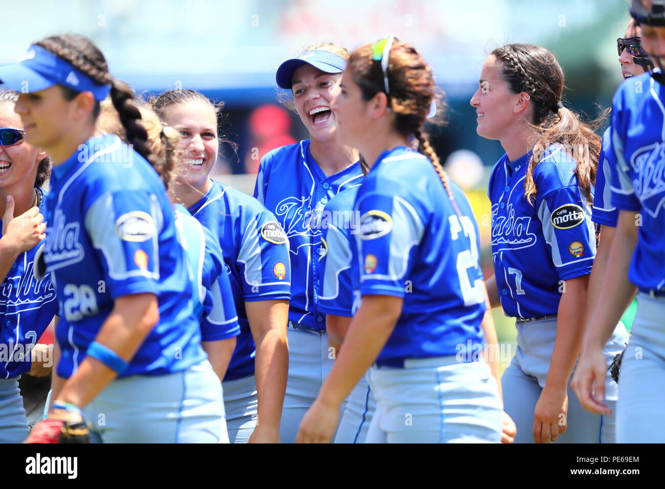 Italy team group (ITA), AUGUST 10, 2018 - Softball : Women's Softball ...