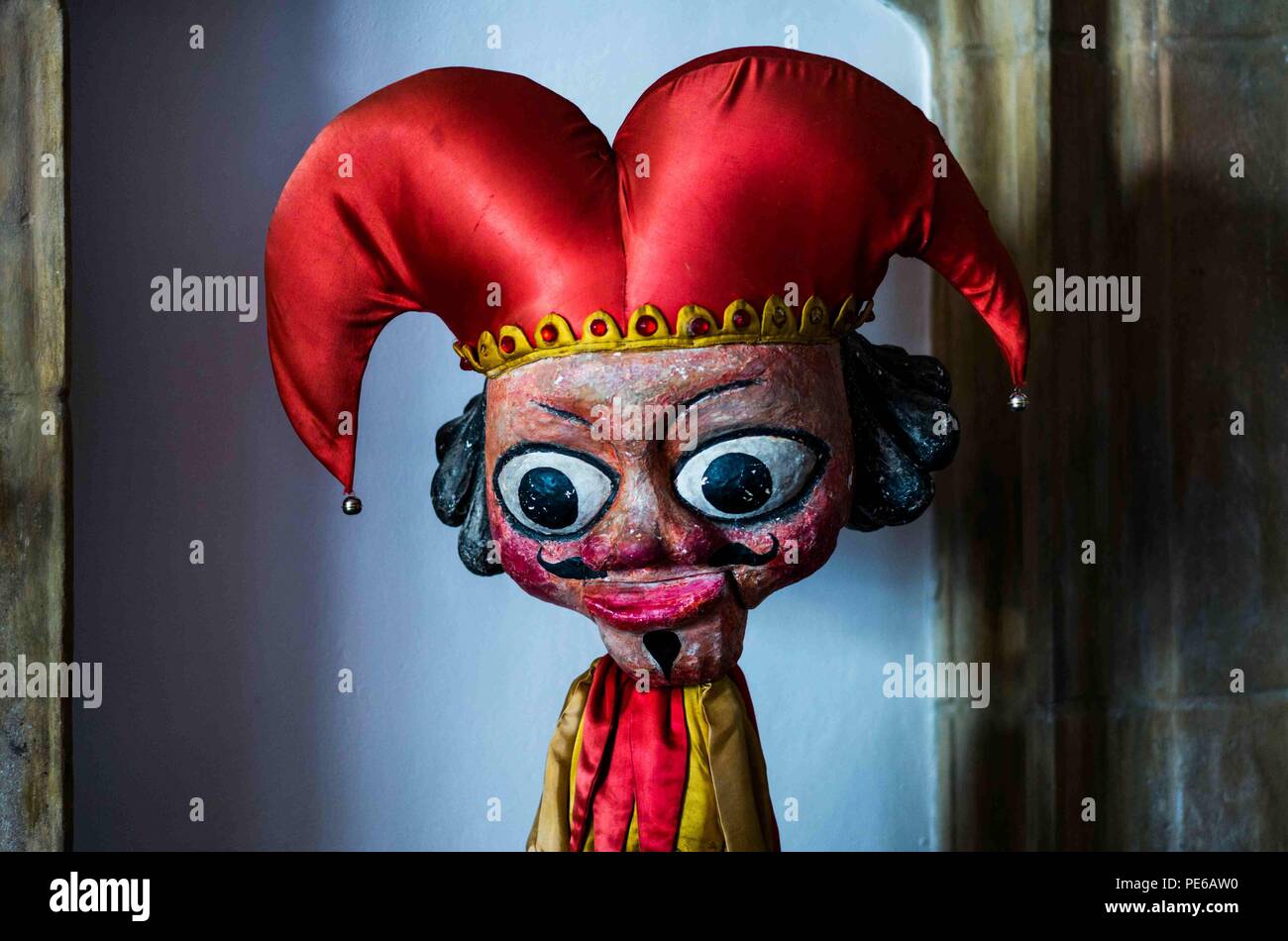 Pilsen, Pilsen, Czech Republic . 13th Aug, 2018. Various puppets can be ...