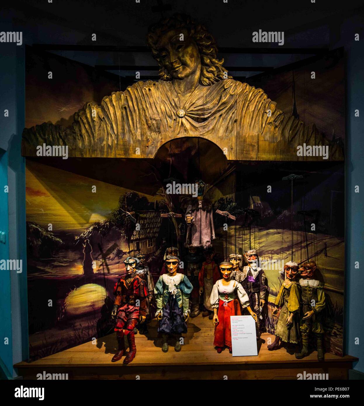 Pilsen, Pilsen, Czech Republic . 13th Aug, 2018. Various puppets can be ...