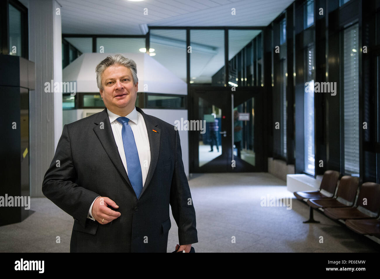 Stuttgart, Germany. 13th Aug, 2018. Thomas Seitz of the Alternative for ...
