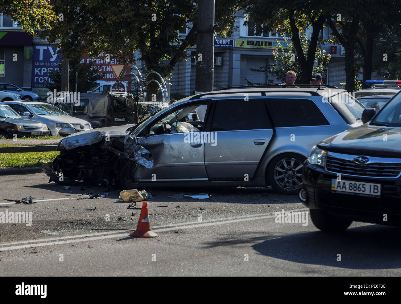Audi police vehicle hi-res stock photography and images - Alamy