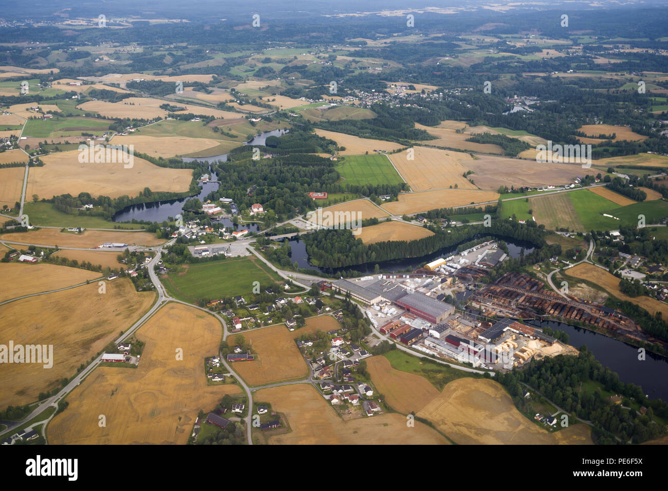 Oslo aerial country hi-res stock photography and images - Alamy