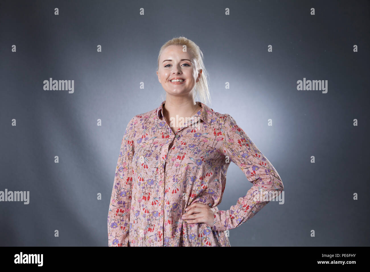 Edinburgh, UK. 13th August, 2018. Katie Thistleton, the English ...