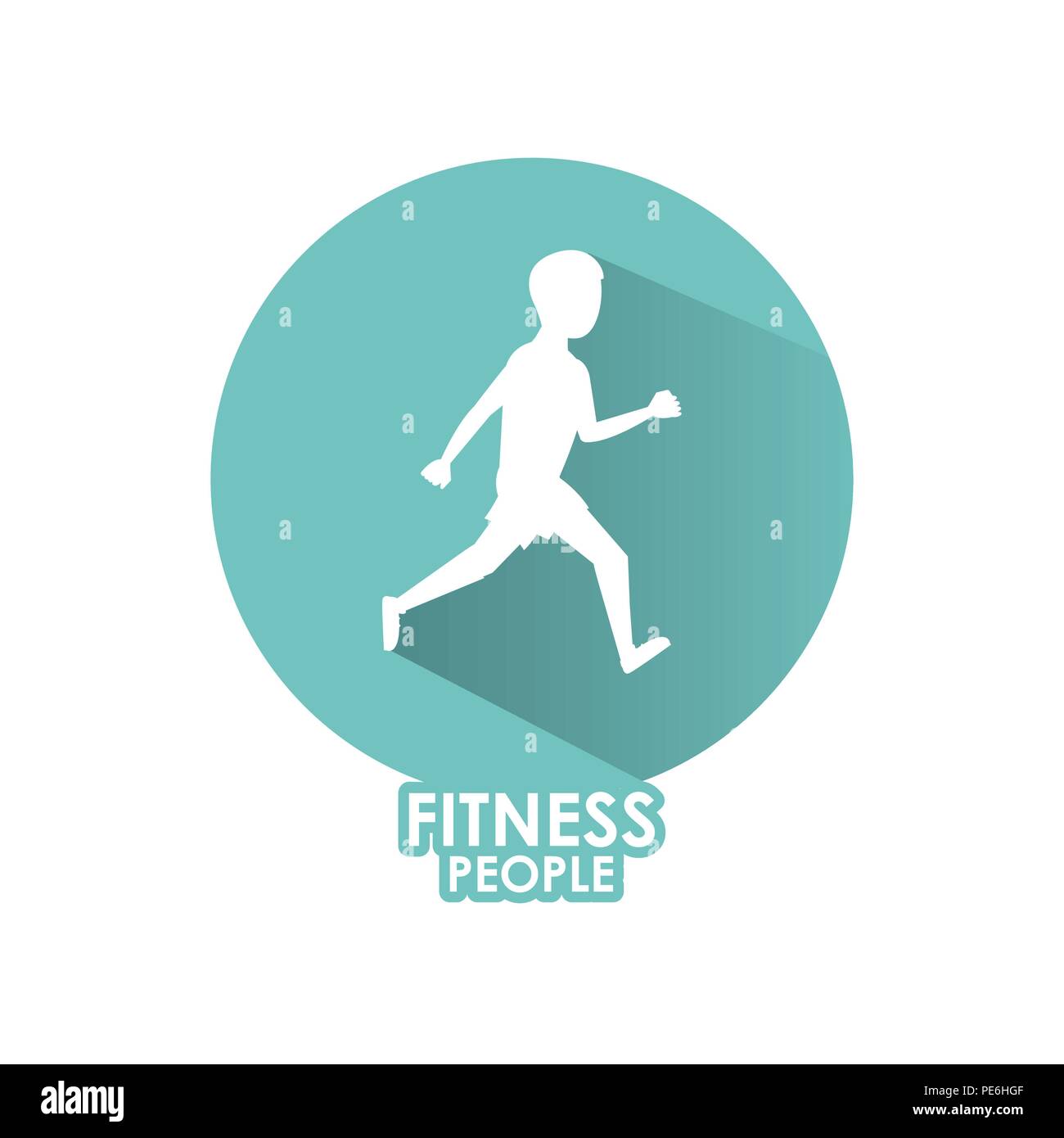 Fitness people icon Stock Vector Image & Art - Alamy