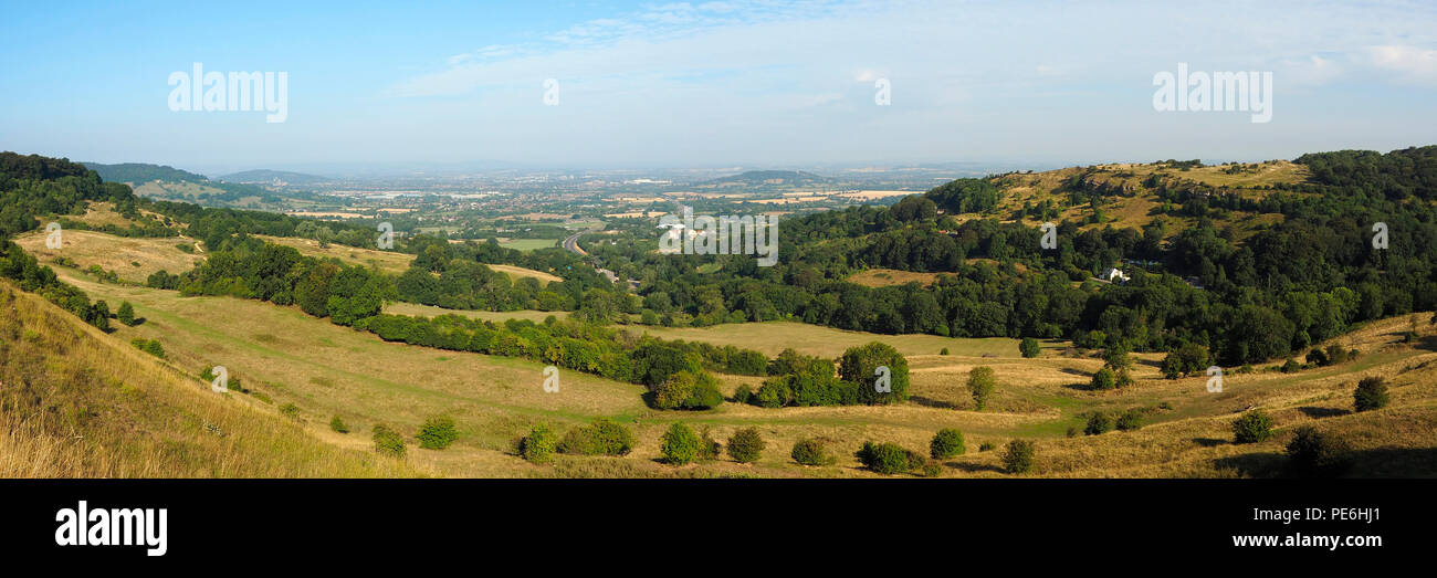 Birdlip Hill Cotswolds Stock Photo - Alamy