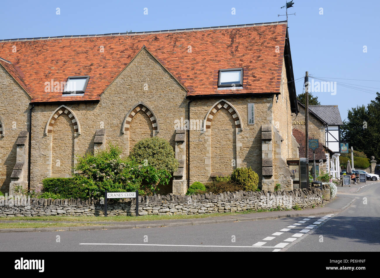 Old Church House, Turvey, Bedfordshire Stock Photo - Alamy