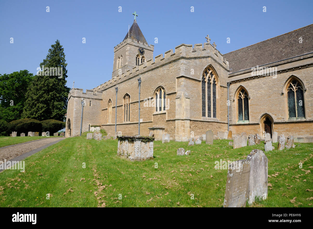 All Saints Church, Turvey Bedfordshire, is of Anglo-Saxon origin. The ...
