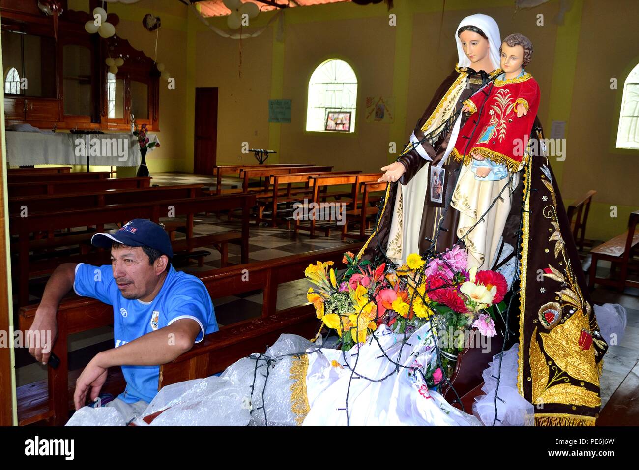 Procession - Fiestas Virgen del Carmen in El CARMEN DE LA FRONTERA ...