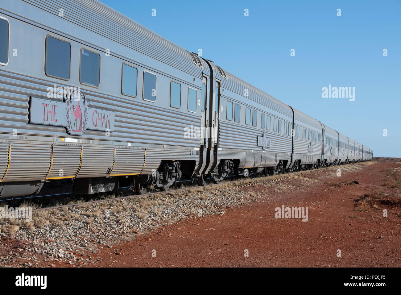 Ghan train desert hi-res stock photography and images - Alamy