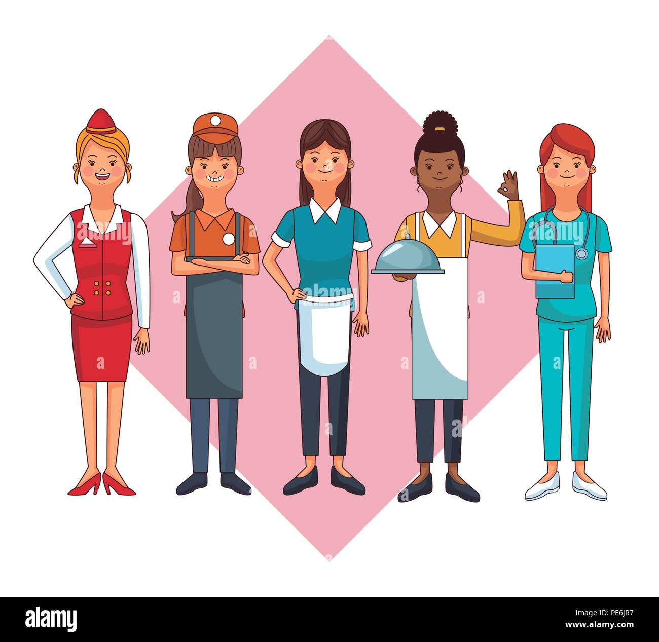 Customer service cartoons hi-res stock photography and images - Alamy