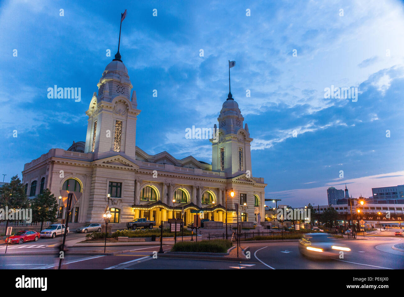 Union Station in Worcester, MA Stock Photo - Alamy