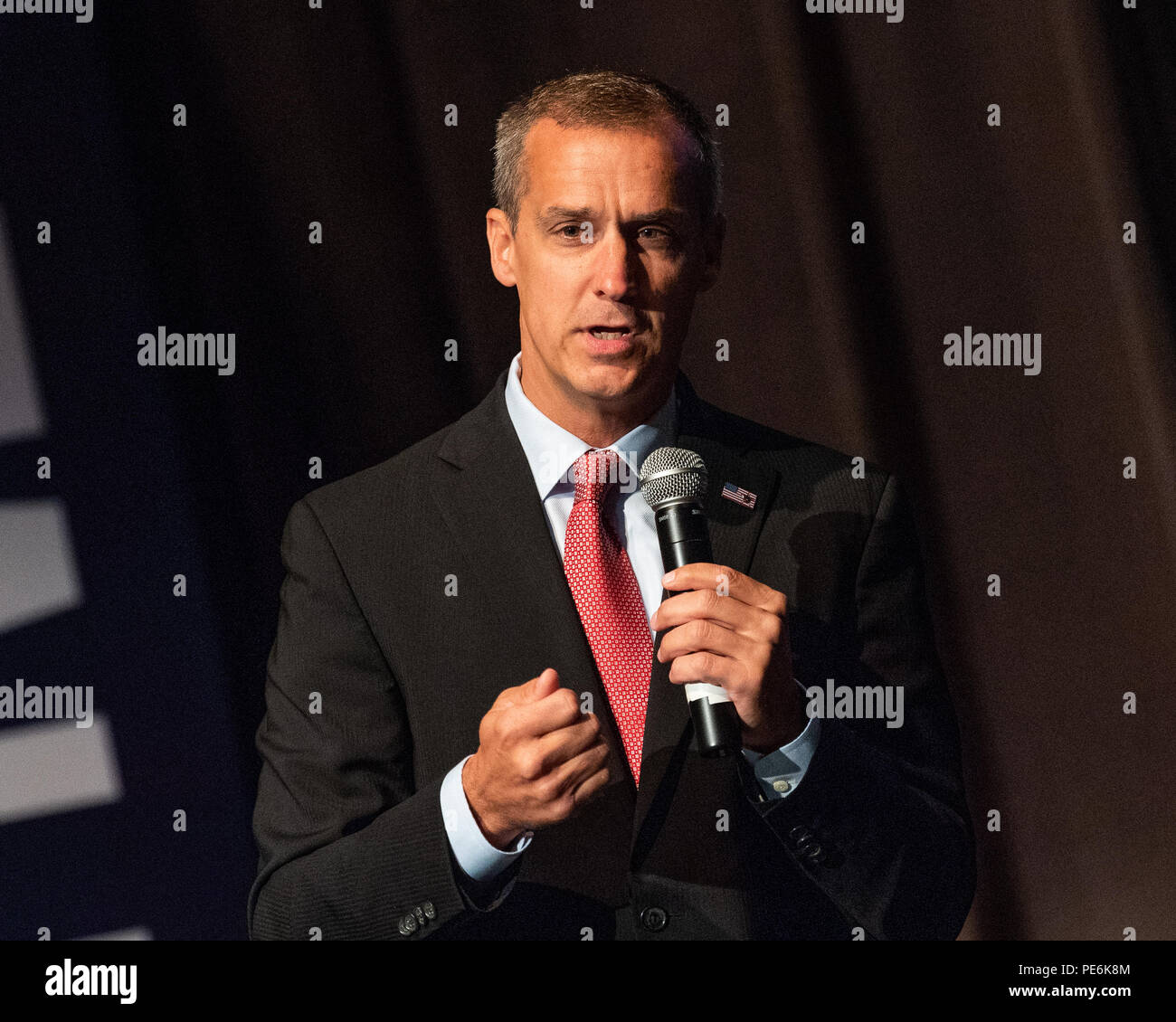 Corey Lewandowski, campaign manager for Donald Trump's 2016 campaign ...