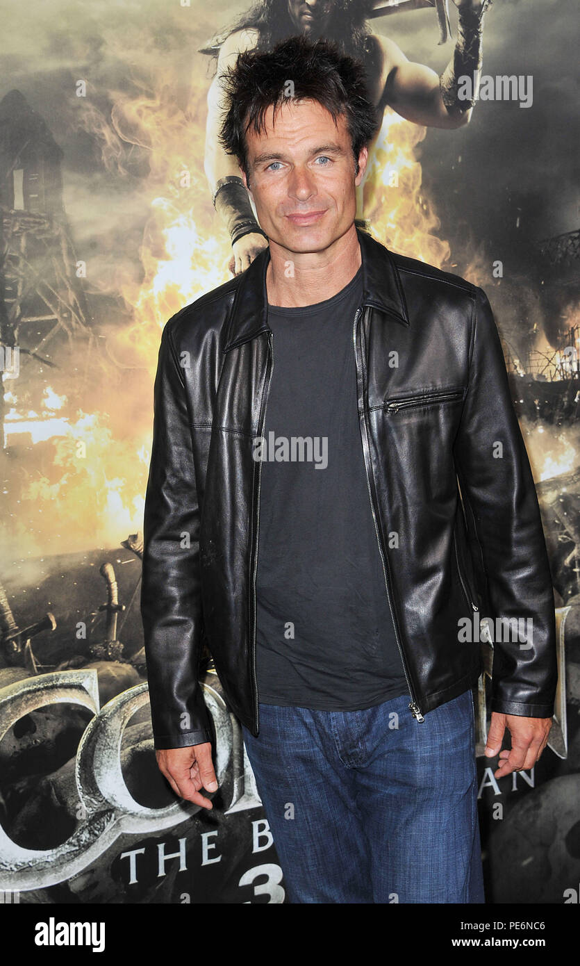 Patrick Muldoon at the Conan The Barbarian Premiere at the Regal ...
