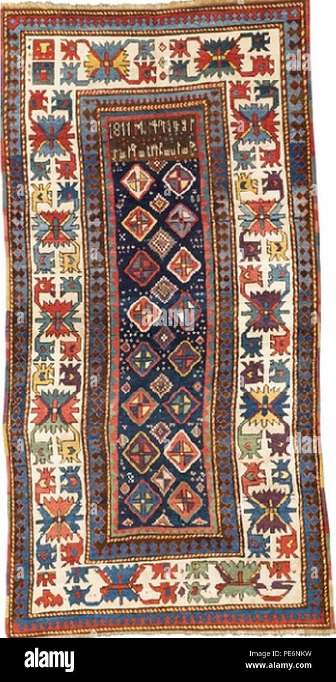 Kazak rug hi-res stock photography and images - Alamy