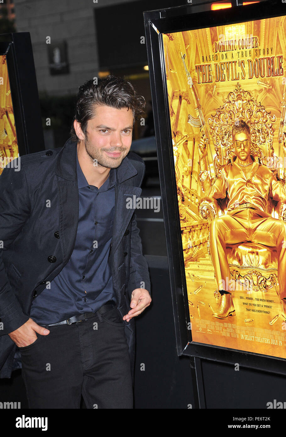 Dominic Cooper at Devil's Double Premiere at the Regal Theatre In Los ...