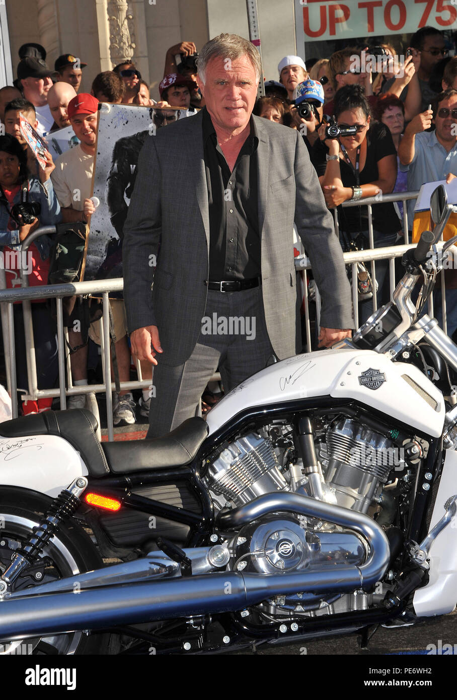 Joe Johnston - director arriving at Captain America: The First Avenger ...