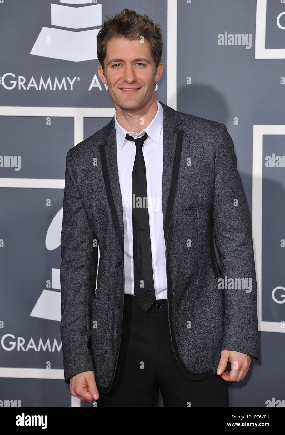 53rd Annual GRAMMY Awards at the Staples Center in Los Angeles. matthew ...