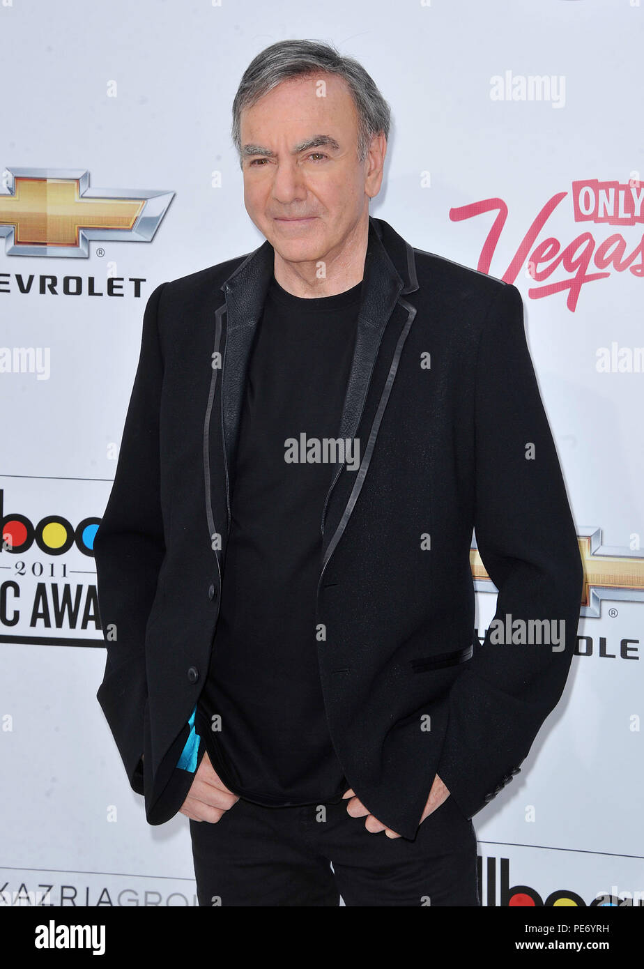 Neil Diamond at the Billboard Music Awards at the MGM Grand Arena in ...