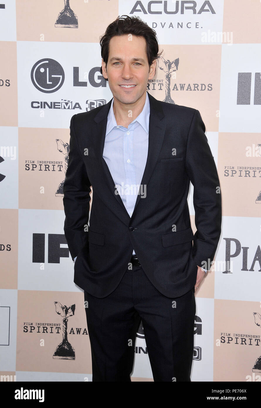 Paul Rudd at the 26th Spirit Awards, Film IndependentÕs 2011 on the ...