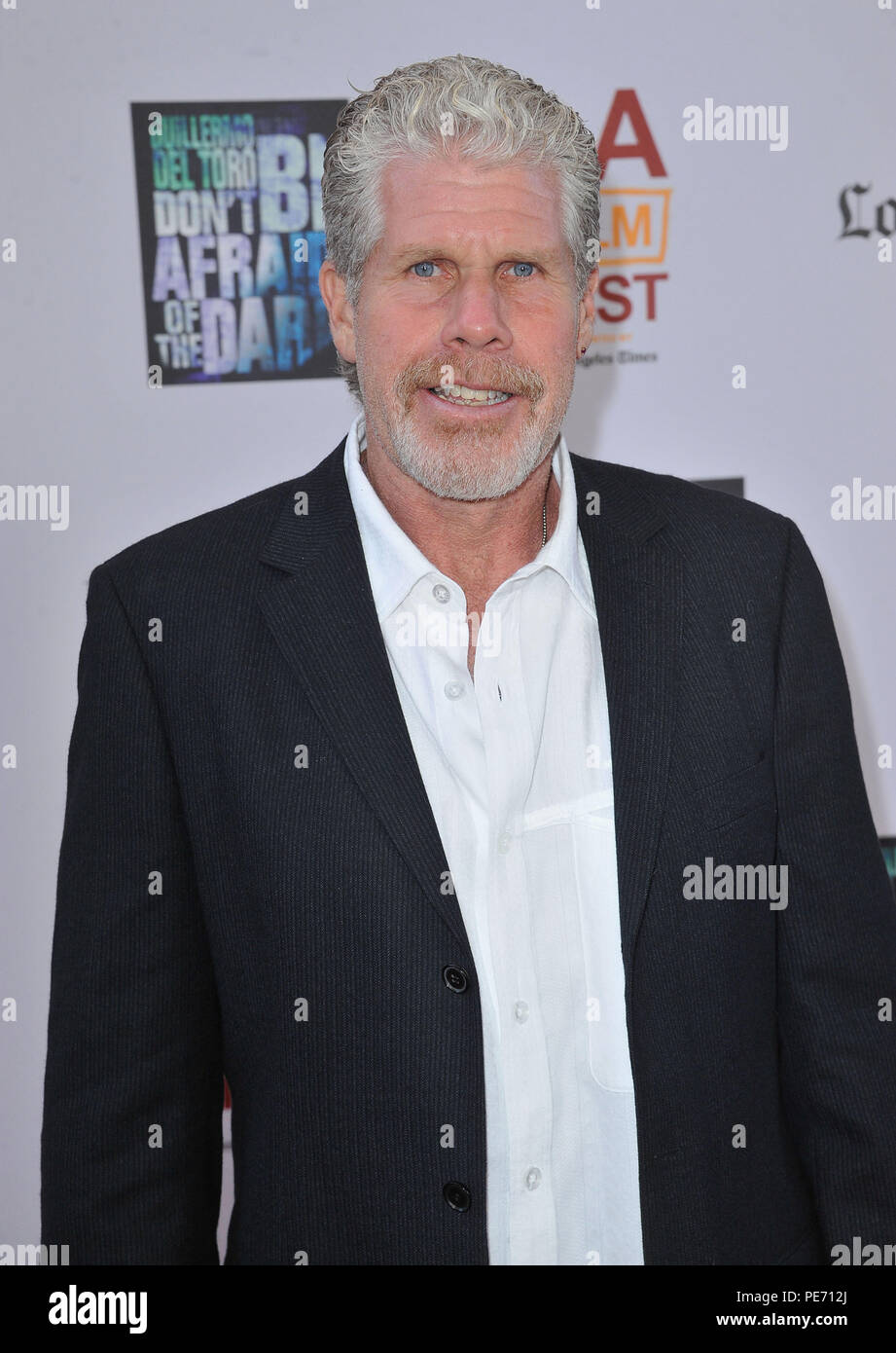 Ron Perlman at Don't Be Afraid Of The Dark Premiere at the Regal ...