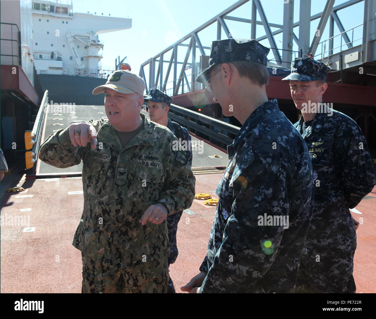 YOKOHAMA, Japan - Navy Capt. Robert “Rocky” Rochford, commodore of ...