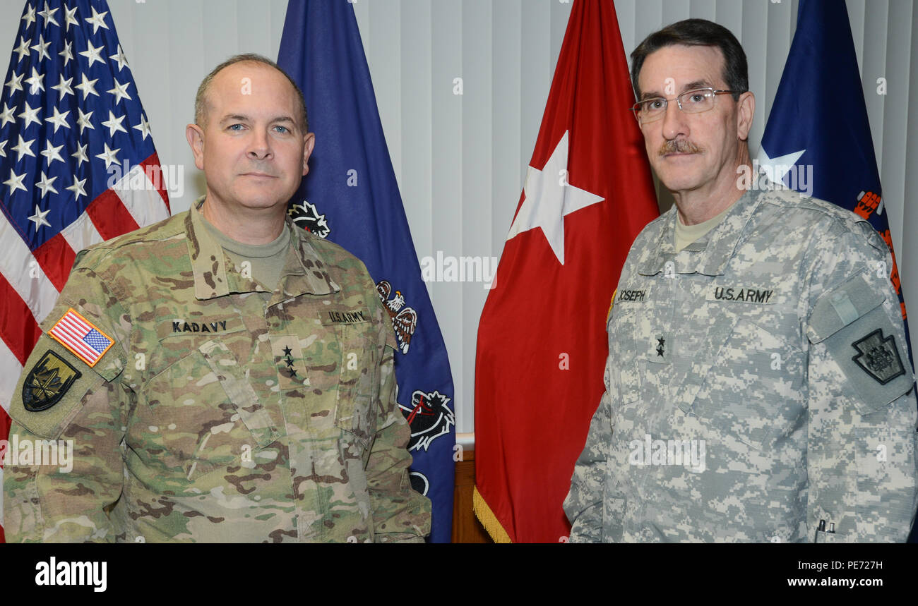 Lt. Gen. Timothy Kadavy, director of the Army National Guard, visits ...