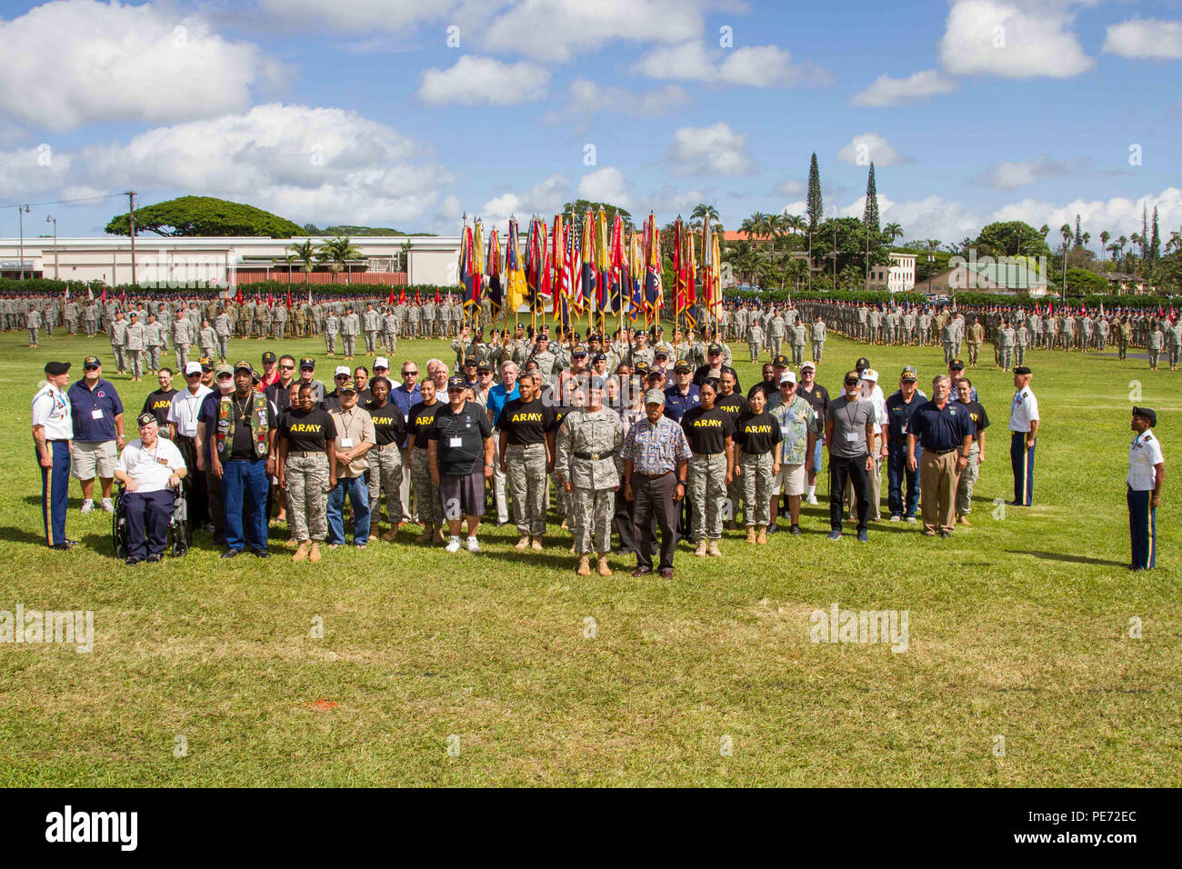 25th infantry division tropic lightning band hi-res stock photography ...