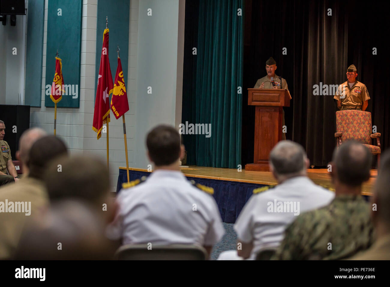 U.S. Marine Corps Maj. Gen. Carl E. Mundy III, commanding general, 5TH ...