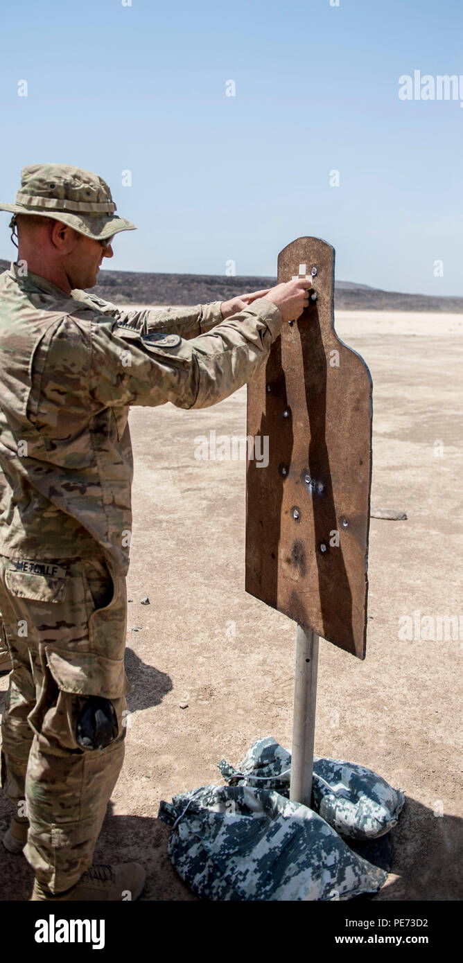 A Scout Sniper Team Marksman, part of the Recon Platoon from Bravo ...