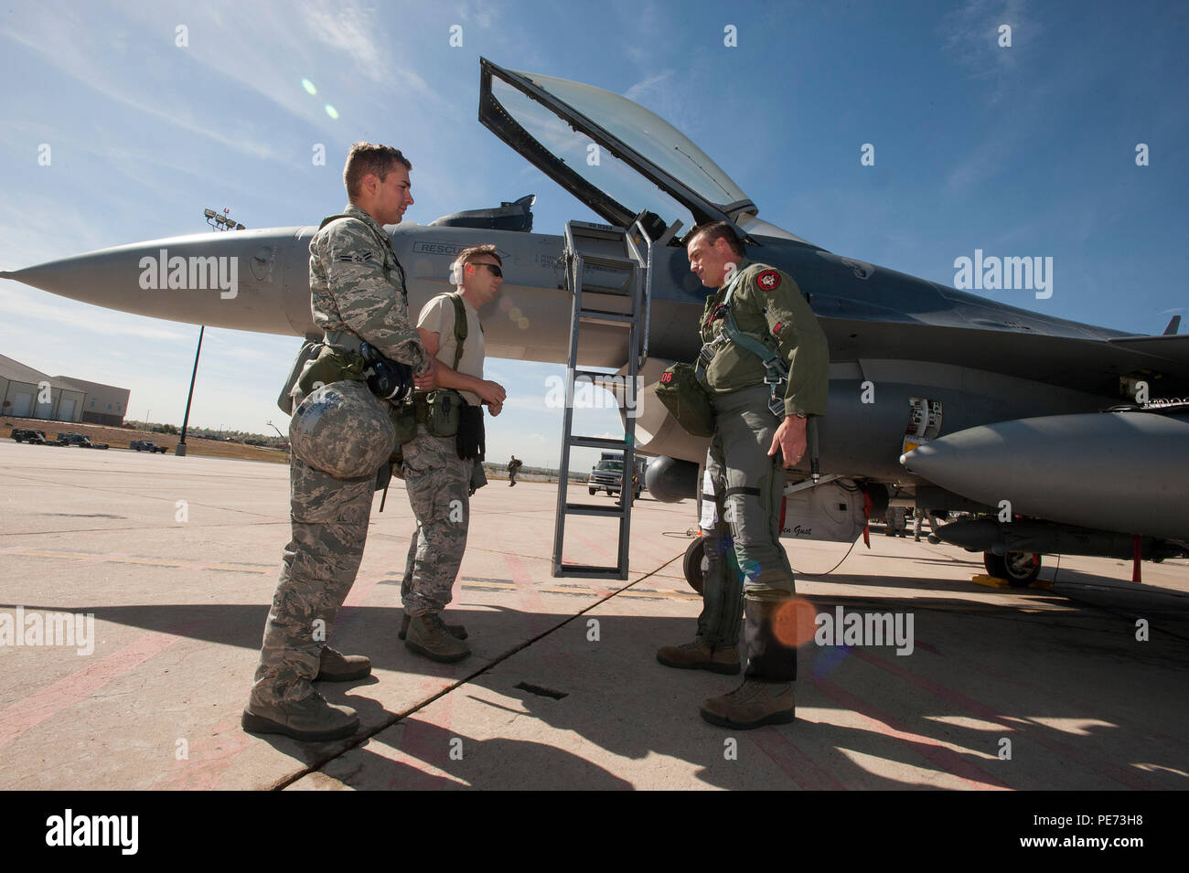 U.S. Air Force Airman 1st Class Joseph Giulitto and Tech. Sgt. Josh ...