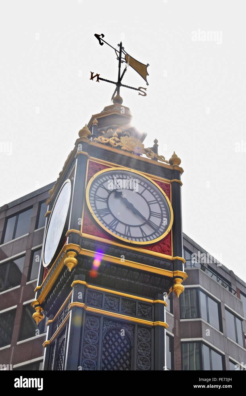 Little Ben, the iconic clock tower in Victoria Square, City of ...