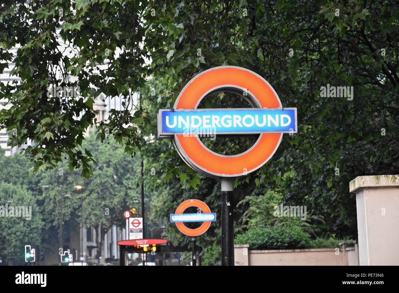 The London Underground Subway Transportation System, London, UK Stock ...