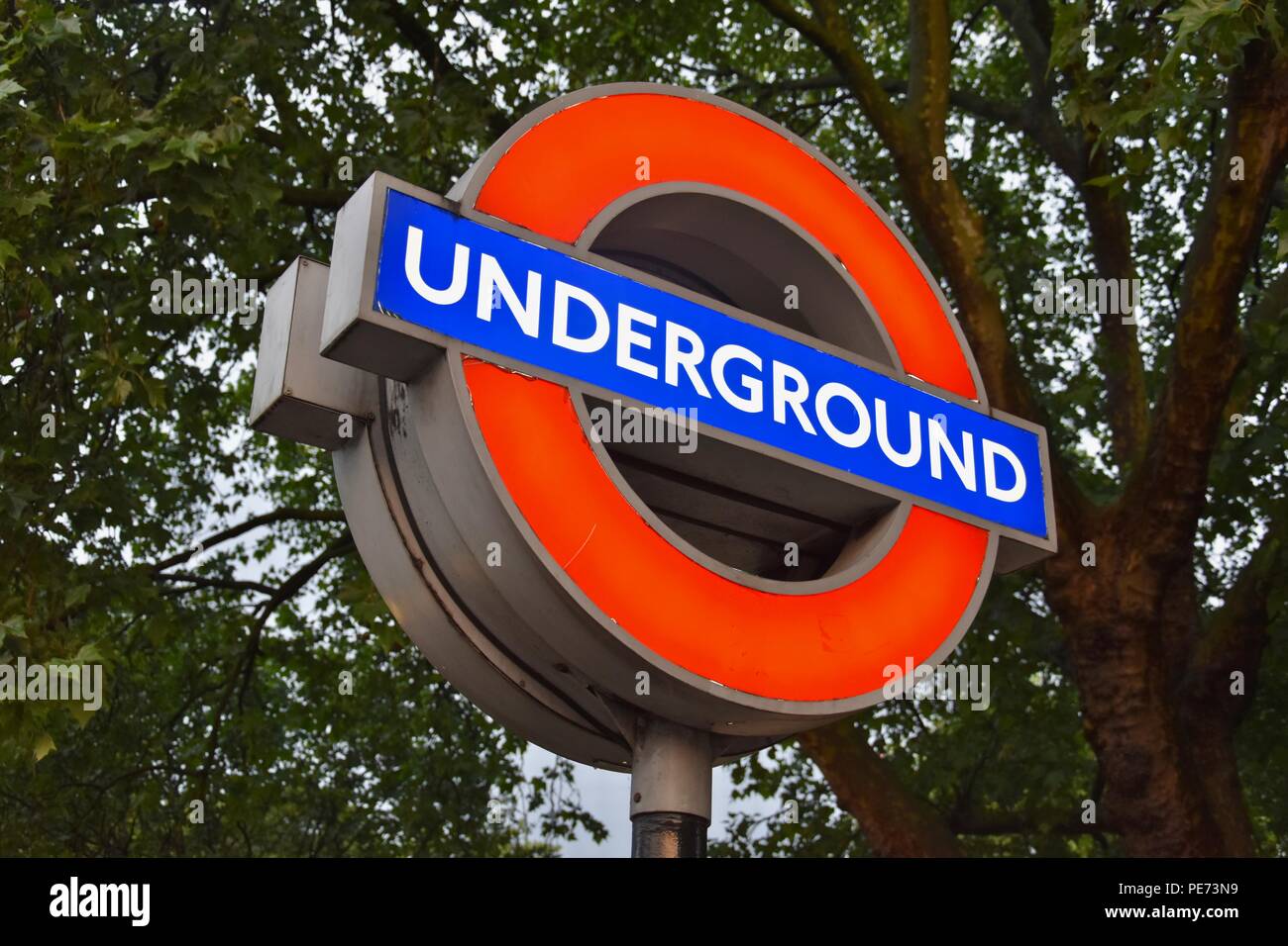 The London Underground Subway Transportation System, London, UK Stock ...