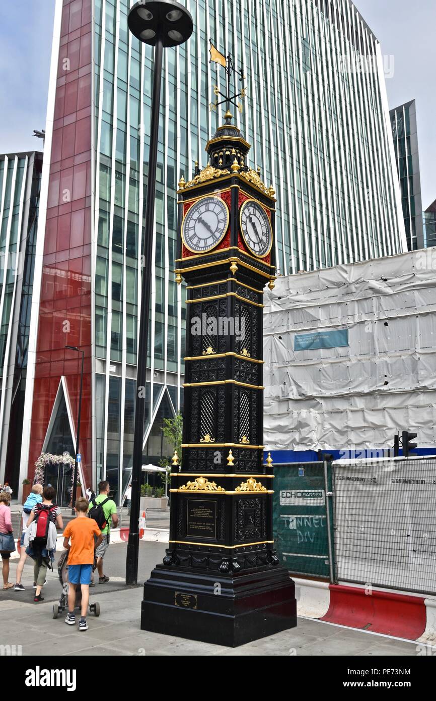 Little Ben, the iconic clock tower in Victoria Square, City of ...