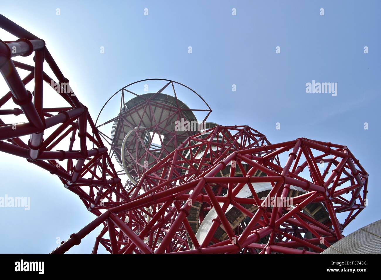 The ArcelorMittal Orbit observation tower at the Queen Elizabeth ...